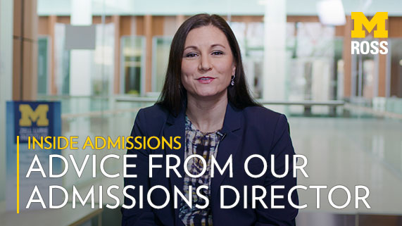 Online MBA Admissions | Michigan Ross
