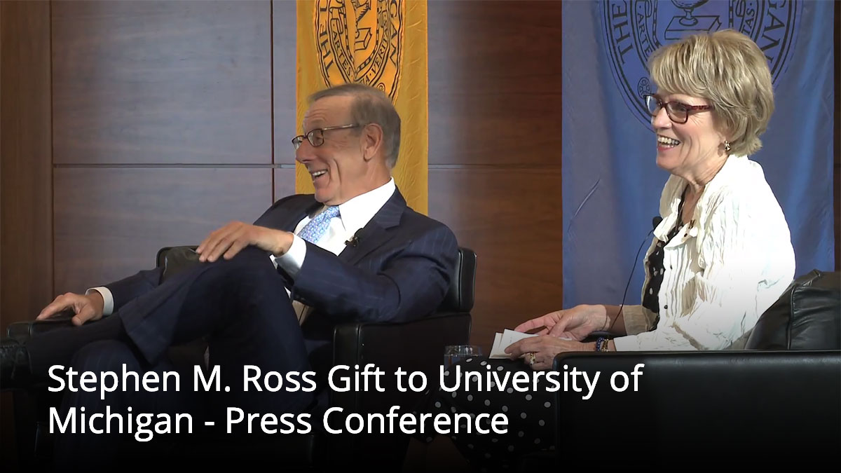 Stephen M. Ross | Michigan Ross