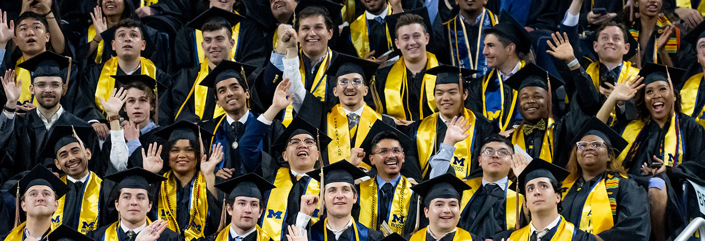 Michigan Ross Commencement | Michigan Ross