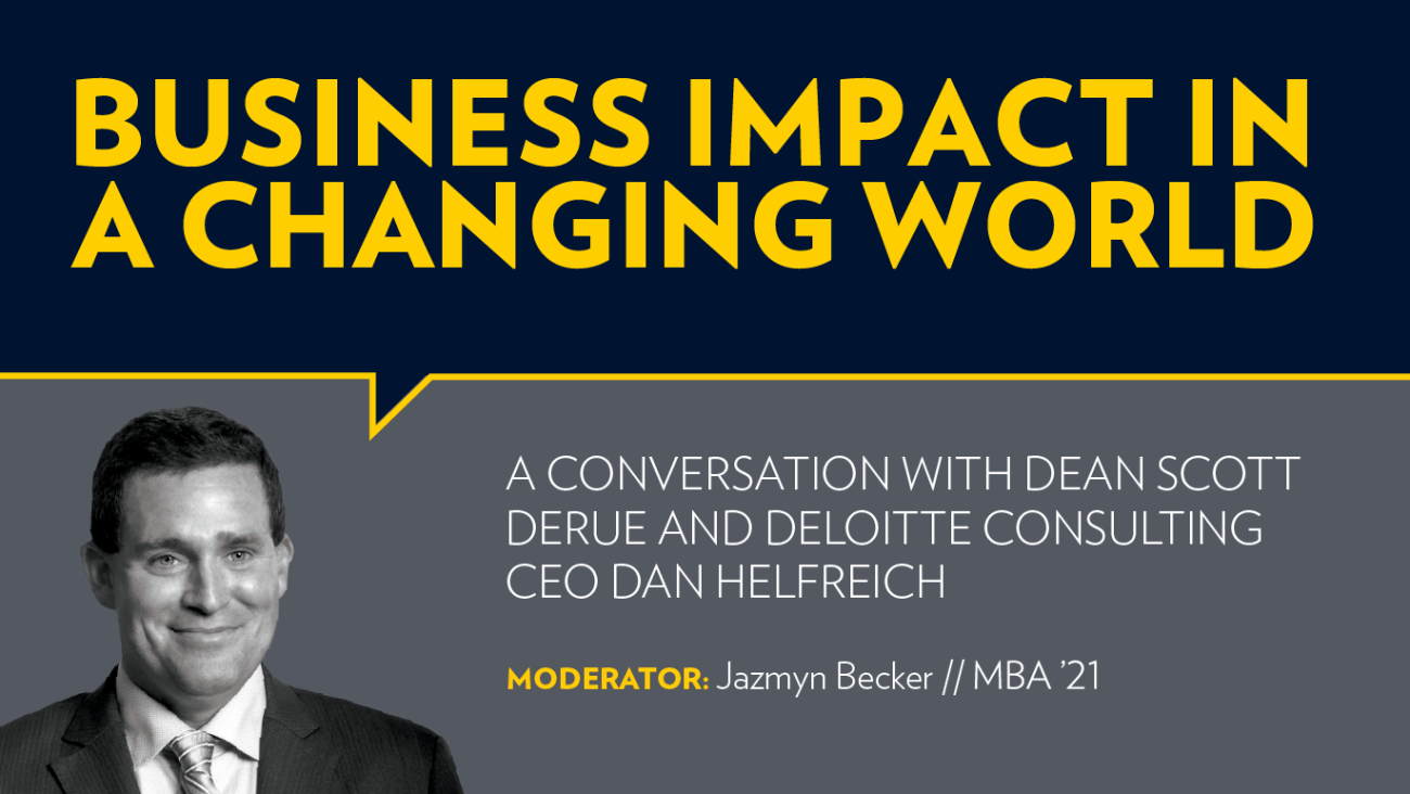 Watch Now: Deloitte Consulting CEO Discusses Business Impact in a ...