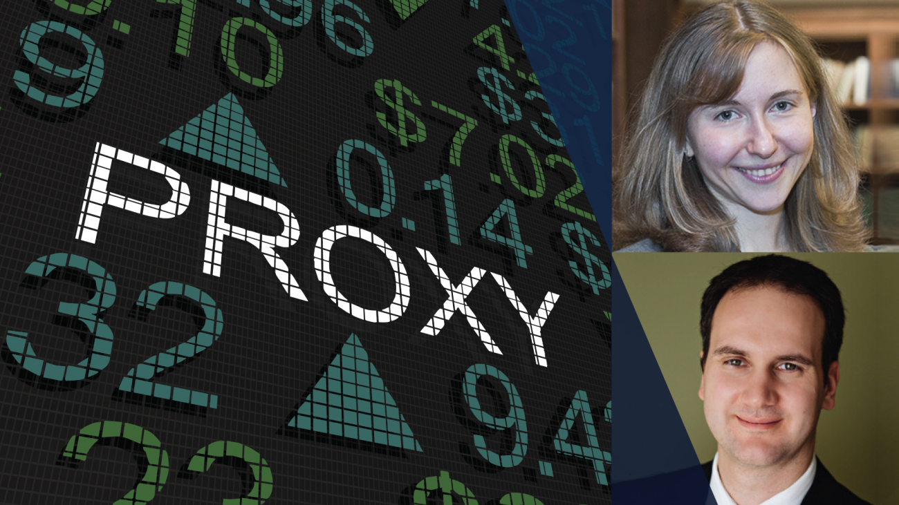 Proxy Advisors Have Inherent Incentive to Create Controversy, New Paper ...