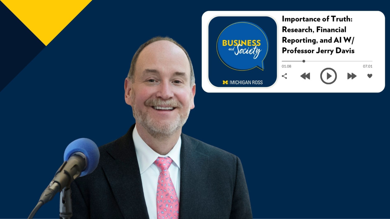 Jerry Davis | Michigan Ross