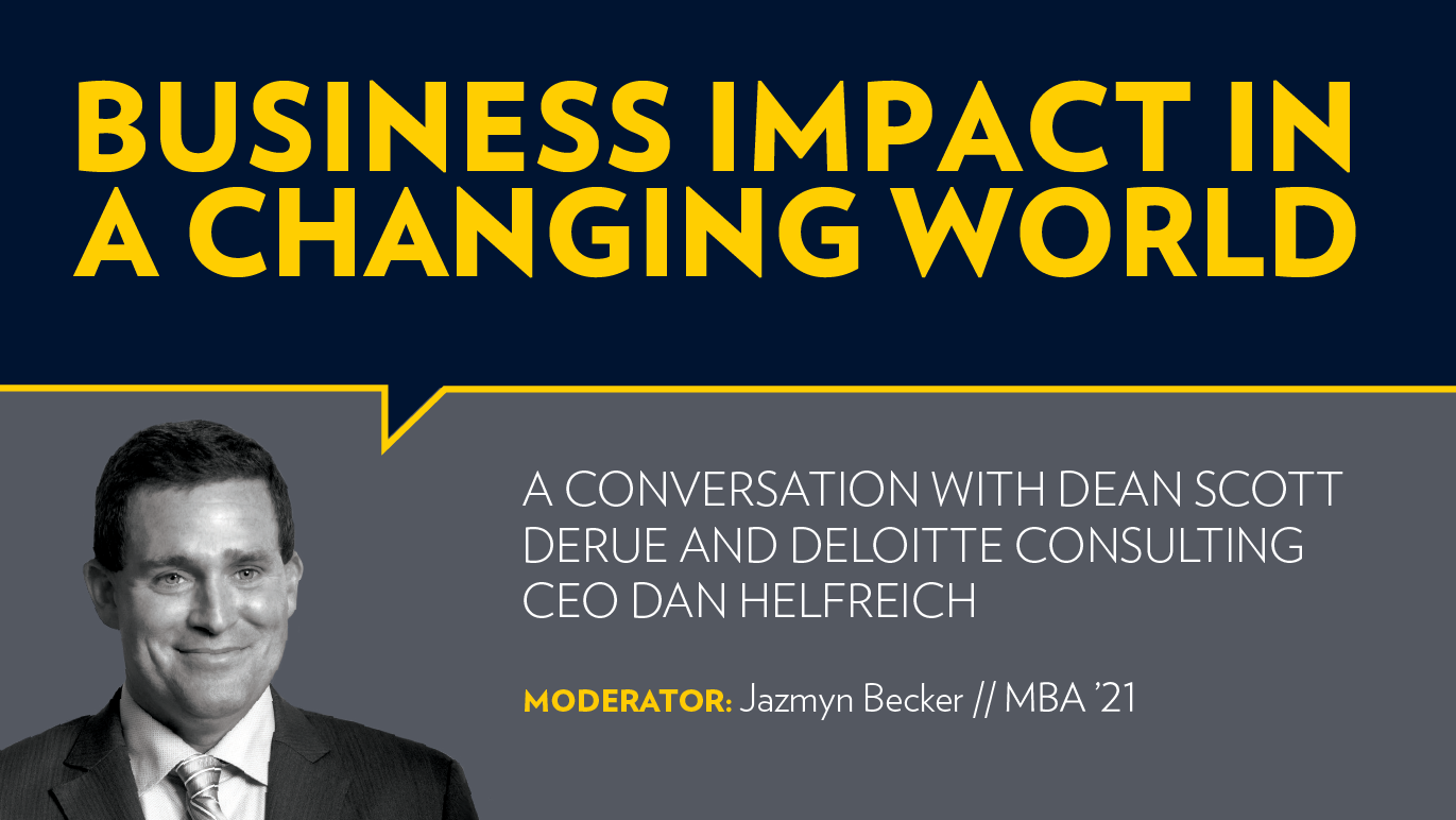 Watch Now: Deloitte Consulting CEO Discusses Business Impact in a ...