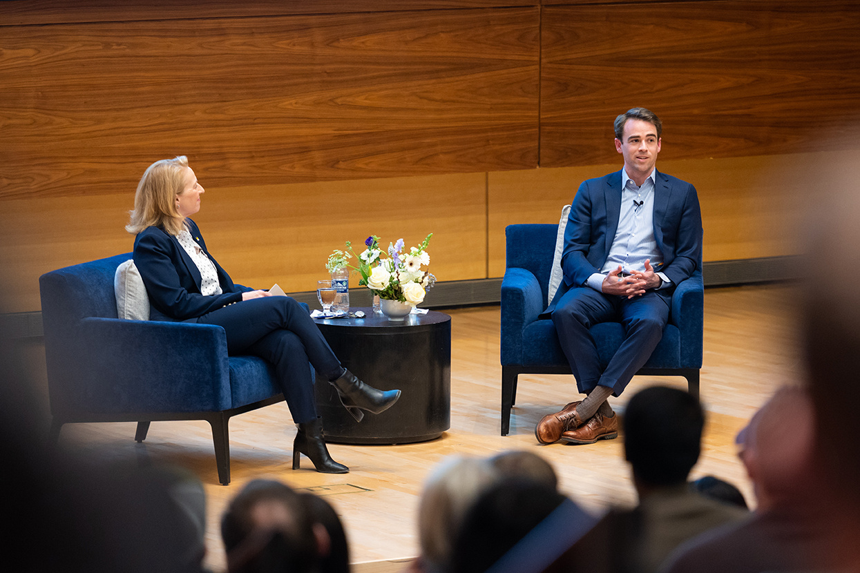 Exploring Ethics in Business with Tyler Shultz at the Mitchell Lecture ...