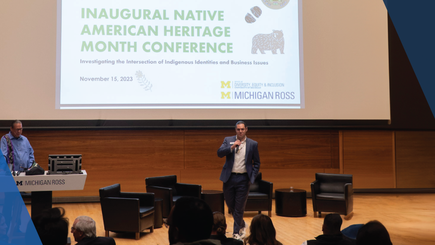 Michigan Ross Hosts Inaugural Native American Heritage Month Conference ...