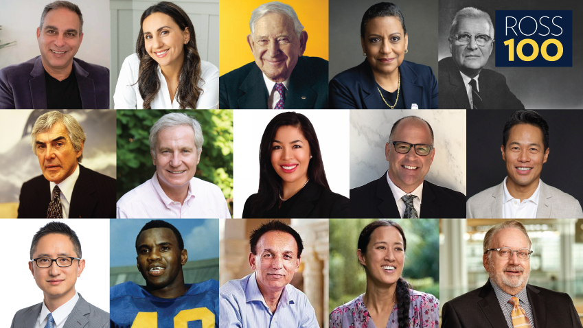 Celebrating a Century of Exceptional Michigan Ross Graduates | Michigan ...