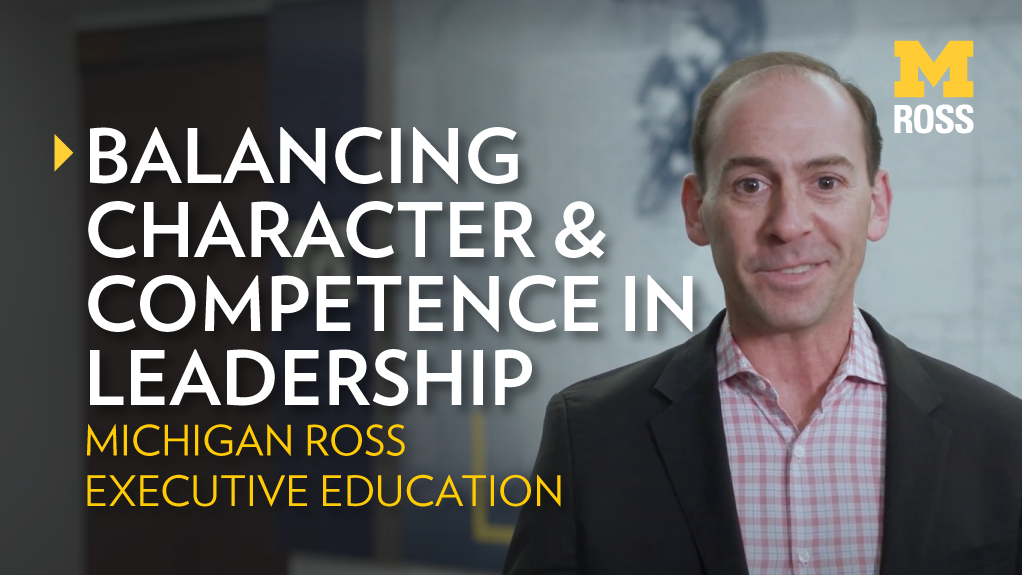Executive Education Insights & News | Michigan Ross