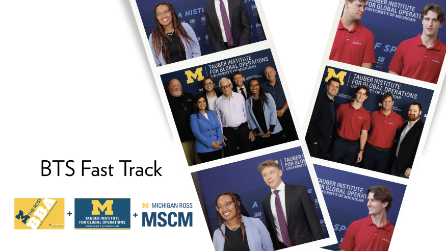 Michigan Ross Students Prepare to Excel in Supply Chain Roles Through ...