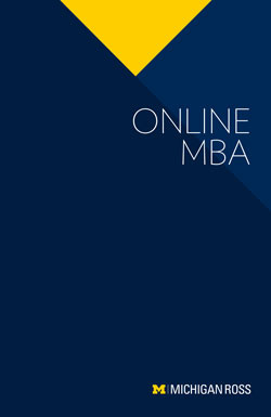 Online MBA Brochure | Michigan Ross