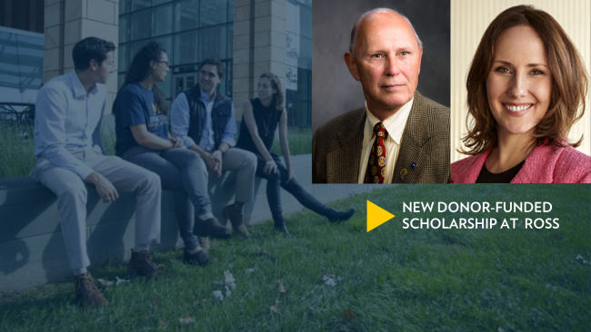 Ross Board Member Establishes New MBA Scholarship for U.S. Veterans ...