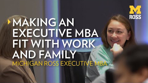 Executive MBA Student Experience | Michigan Ross